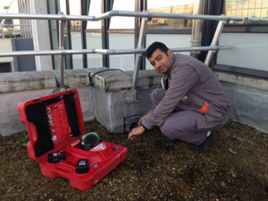 RAVIER ausculte les canalisations - Myrium