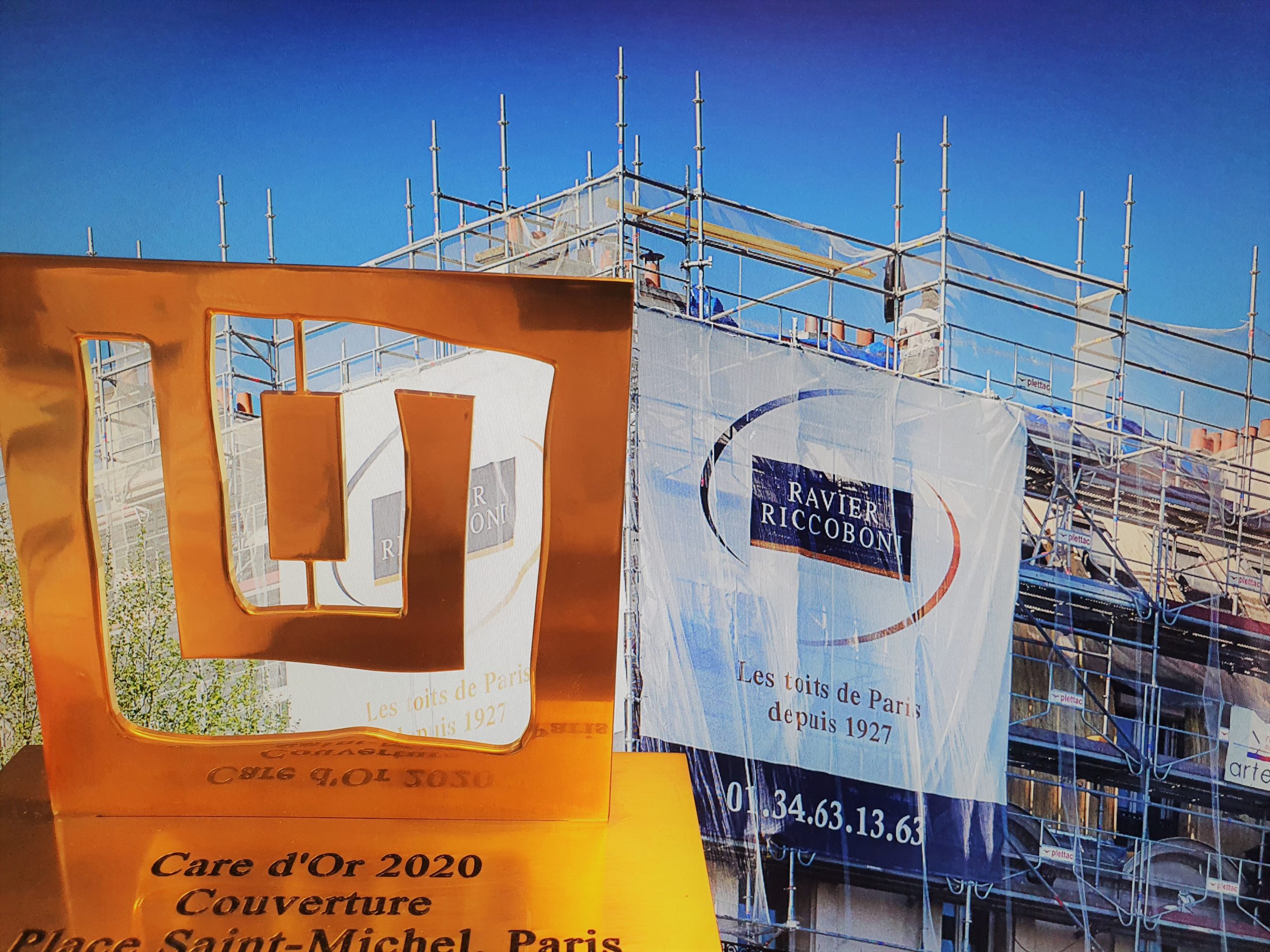 Ravier Riccoboni récompensée par l’association du geste d’or - Myrium