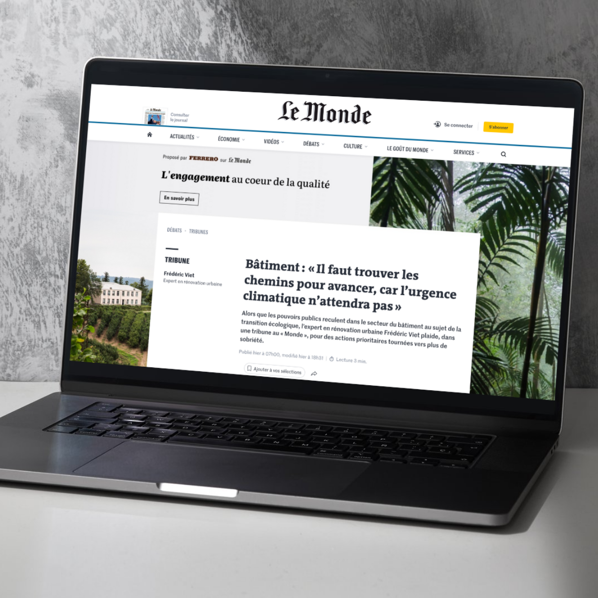 Myrium à l’honneur dans une tribune dans Le Monde ! - Myrium